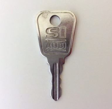 SI AUBI Window Key - Replacement Keys Ltd